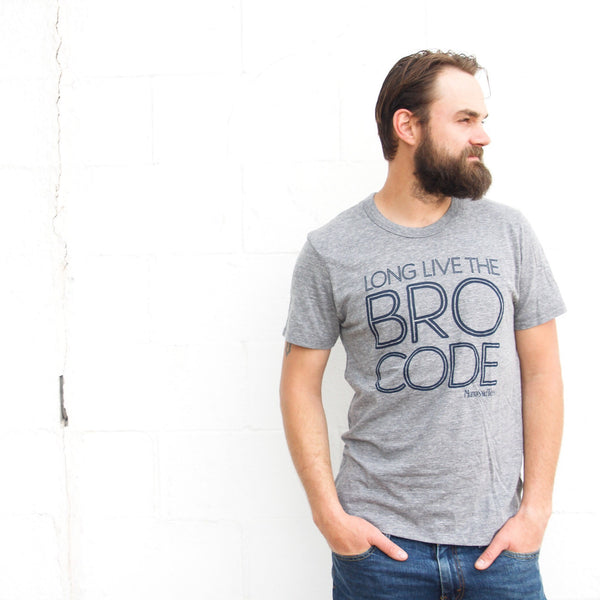 EVERYKIND- LONG LIVE THE BRO CODE ADULT T-SHIRT