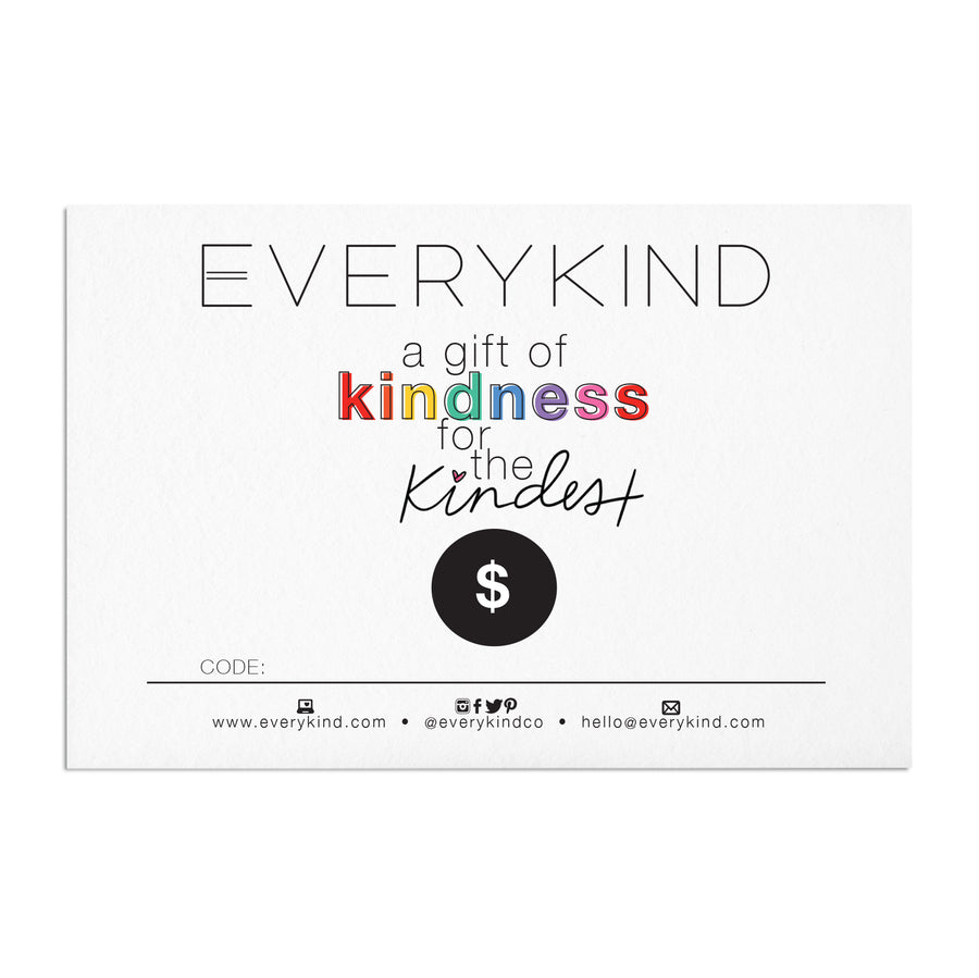 GIFT CARD - MAMA SAID TEES - EVERYKIND