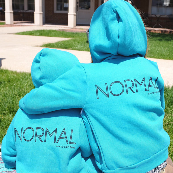 EVERYKIND- LET'S REDEFINE NORMAL KIDS HOODIE